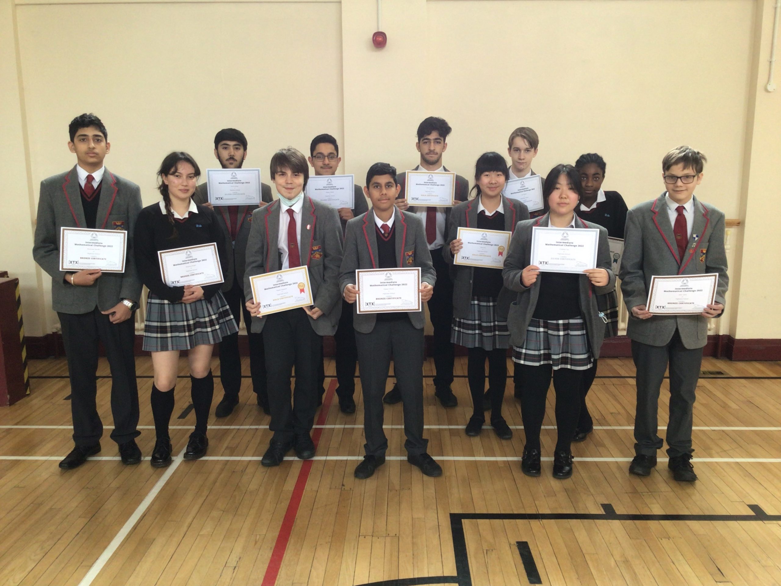 Highclare School | Intermediate Mathematical Challenge Results 2022 ...