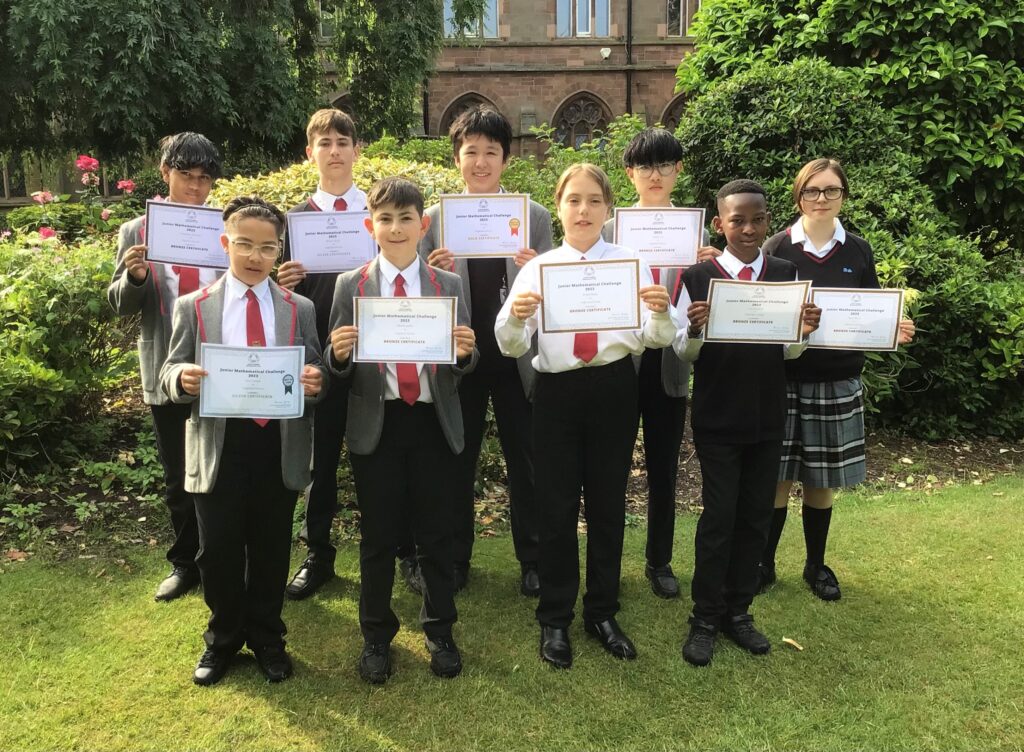 Junior Mathematical Challenge Results 2023 | Highclare School